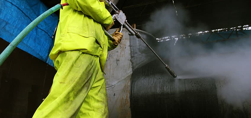 HP & UHP Water Jetting At Custom Built Industrial Wash Bay